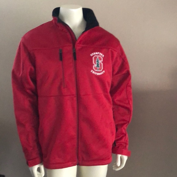 Antigua | Jackets & Coats | Stanford University Soft Shell Mock Neck ...